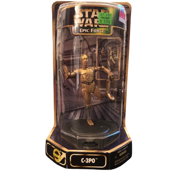 Star Wars | Accents | Star Wars Epic Force Rotating Figurine Of C3p | Poshmark